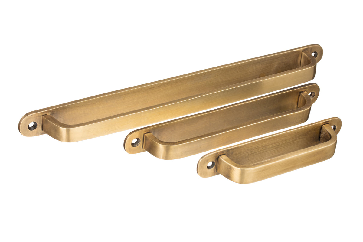 Kitchen handles & pulls. Unique brass hardware| The Foundryman