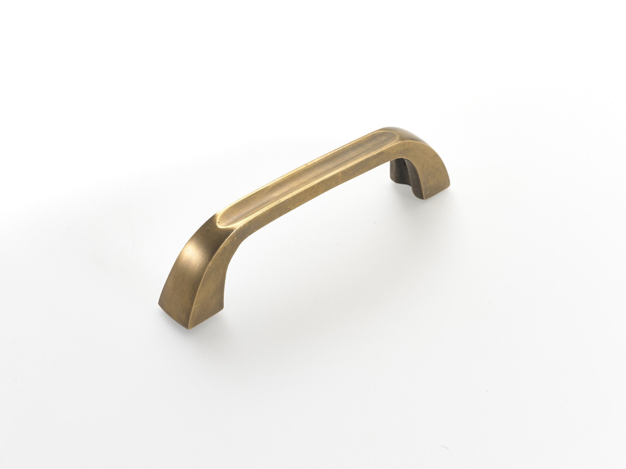 Stylish D-Shaped Solid Brass kitchen Handles | The Foundryman.